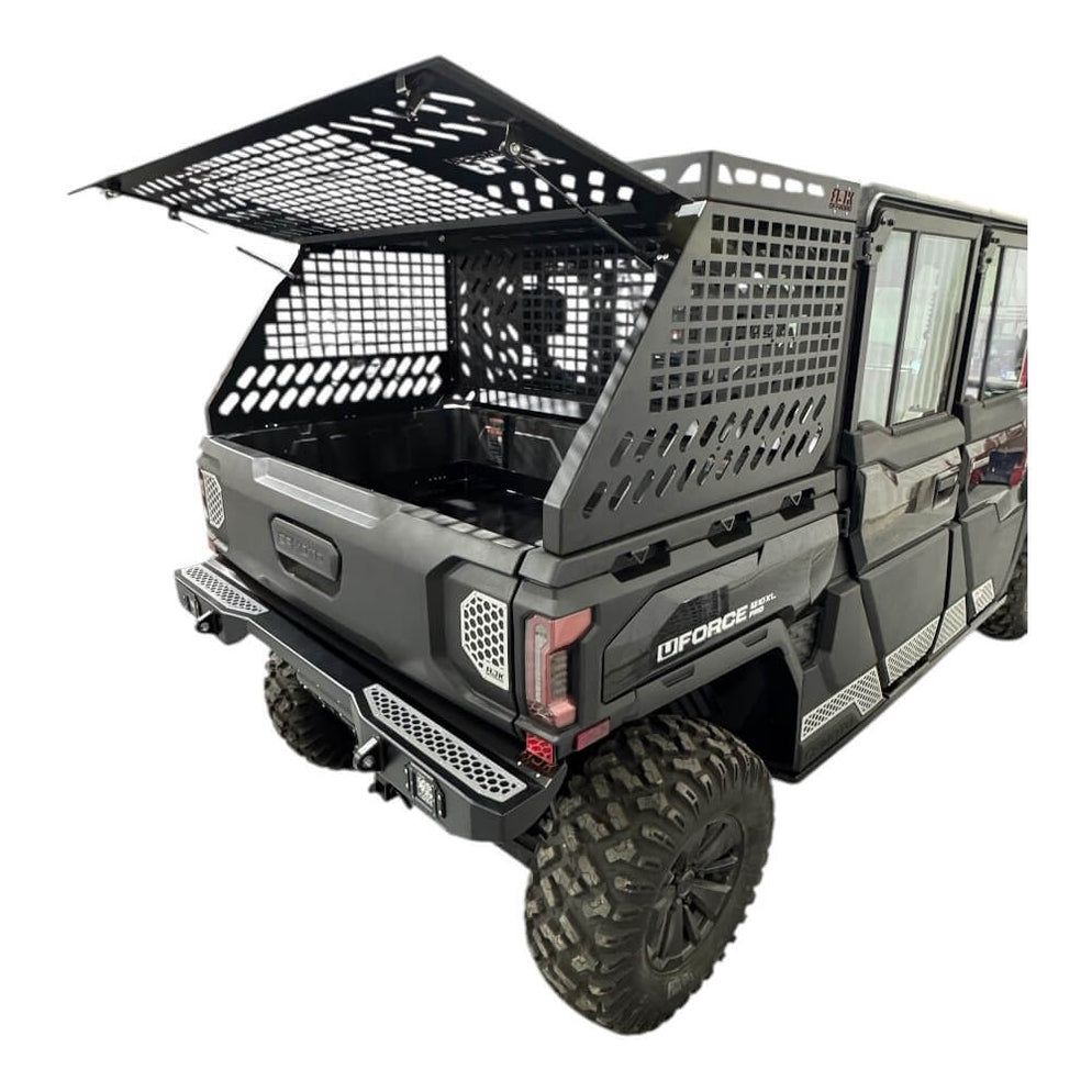 CF Moto UForce U10 Tall Bed Rack with Enclosure | AJK Offroad