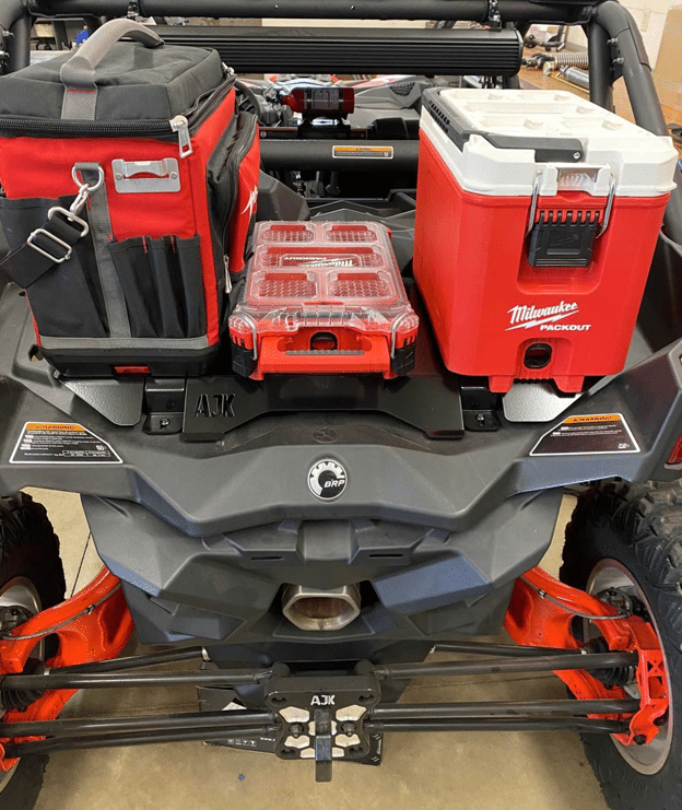 Can-Am X3 Milwaukee Packout Mount 1.5 — AJK Offroad