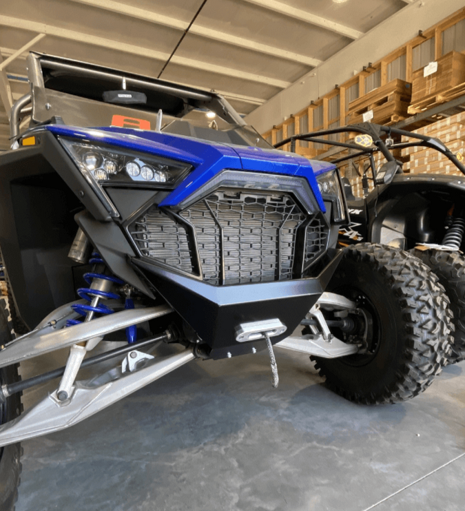 Polaris Pro R Front Bumper Replacement | AJK Offroad